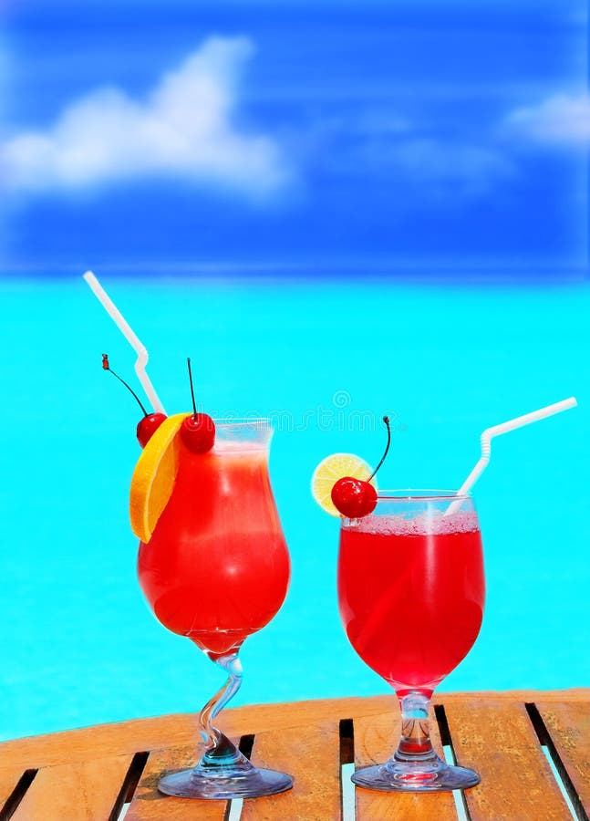 Sunset Cocktail stock photo. Image of aperifif, flower - 8929484