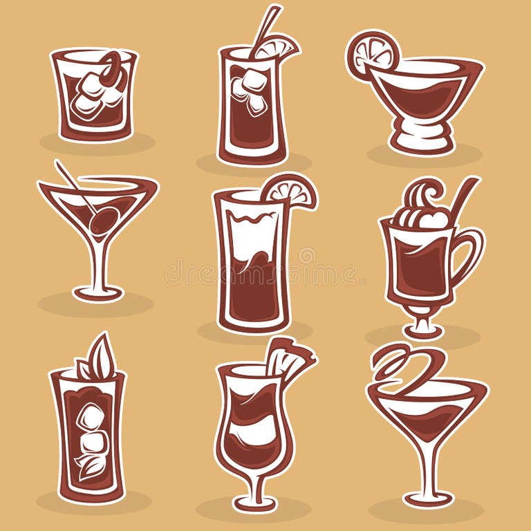 Cocktails Stock Illustrations – 77,471 Cocktails Stock Illustrations ...