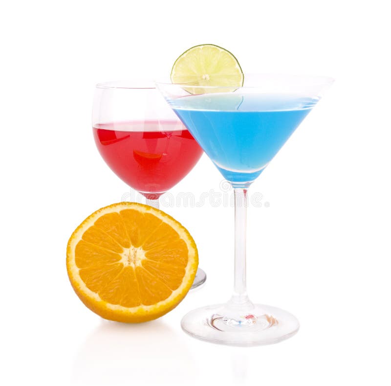 Colorful Martini Cocktails stock image. Image of martinis - 17749693