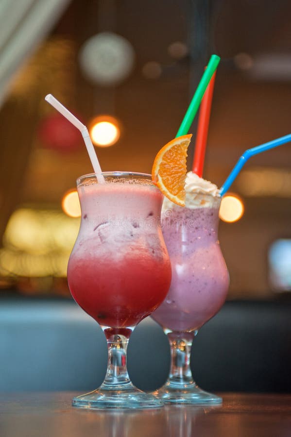 Cocktails milkshake stock photo. Image of ingredient - 45055206