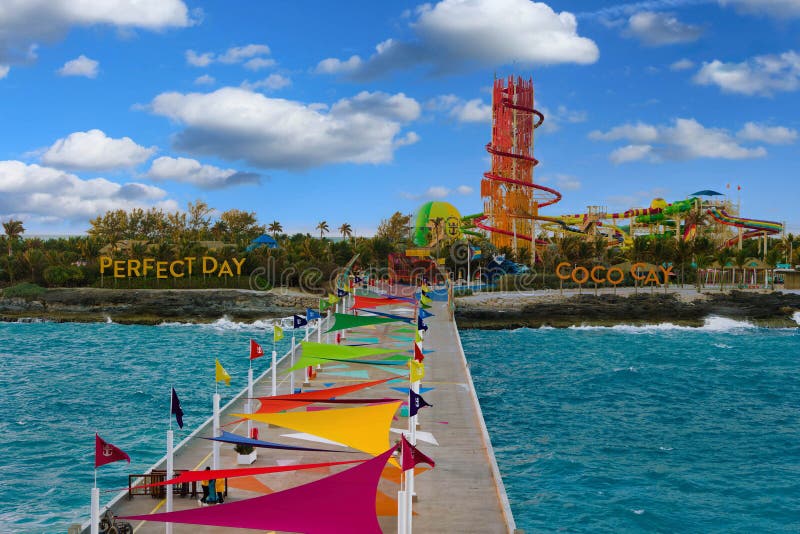 Scenes On Coco Cay Royal Caribbeans Private Island Editorial Photo Image Of Private Cruisers