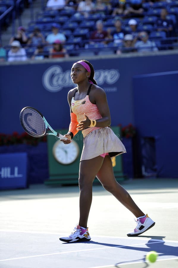 Coco Gauff (USA) NBO 2022 Doubles Champion (14 Editorial Photography ...