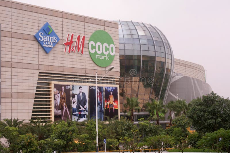 COCO Park shopping center editorial photography. Image of color - 95697027