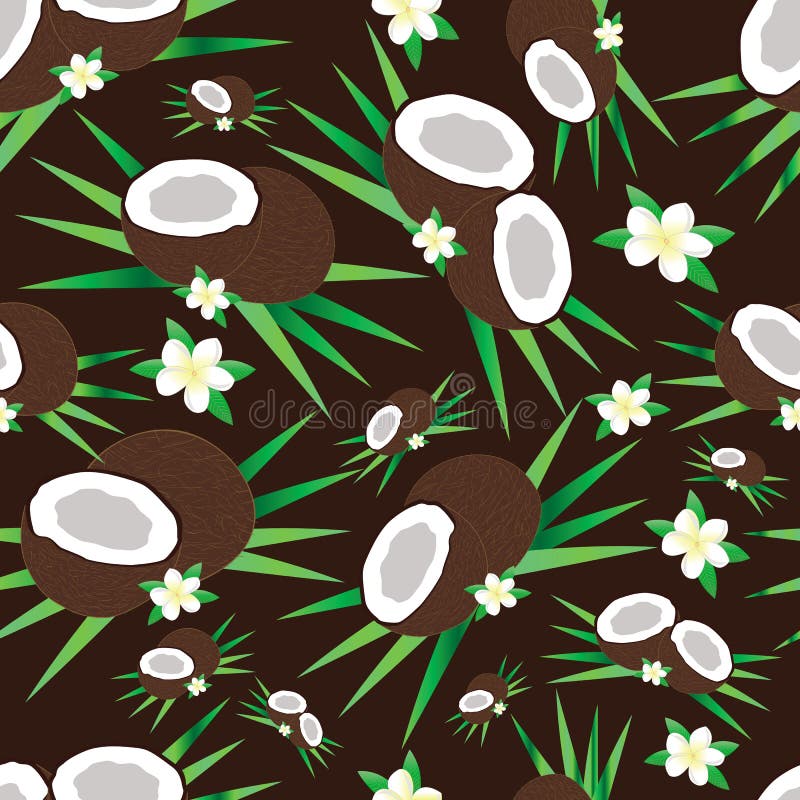 Coco pattern1 ilustración del vector. Ilustración de selva - 53922848