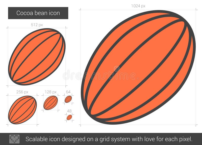 Cocoa Pod Line Drawing Stock Illustrations – 1,047 Cocoa Pod Line ...