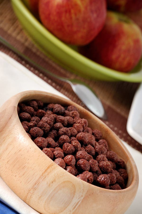 Cocoa cereal balls stock photo. Image of food, balls, grain - 9111404