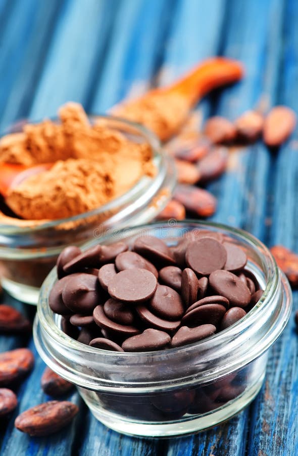 Cocoa and chocolate stock photo. Image of addiction, gourmet - 83338790