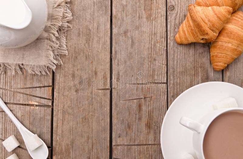 Hot cocoa. Frame. stock photo. Image of choco, table - 47599332