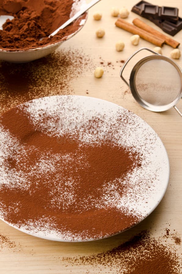 Cocoa dessert stock photo. Image of frame, cinnamon, bakery - 32636274