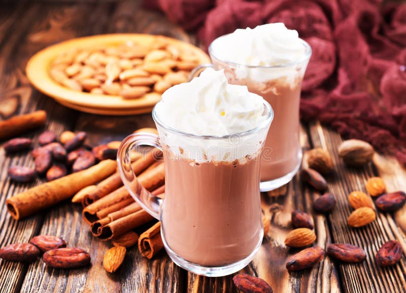 Cocoa drink stock photo. Image of caffeine, beverage - 100659864