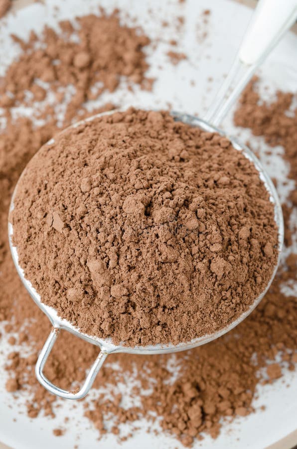 Cocoa powder stock image. Image of drink, kitchen, cinnamon - 27091405