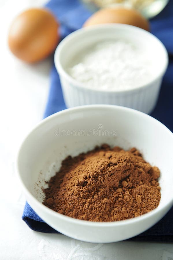 Cocoa powder stock photo. Image of powdered, powder, scented - 28138442