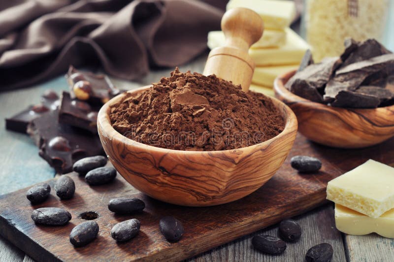 Cocoa powder stock photo. Image of pile, cocoa, chocolate - 49081758