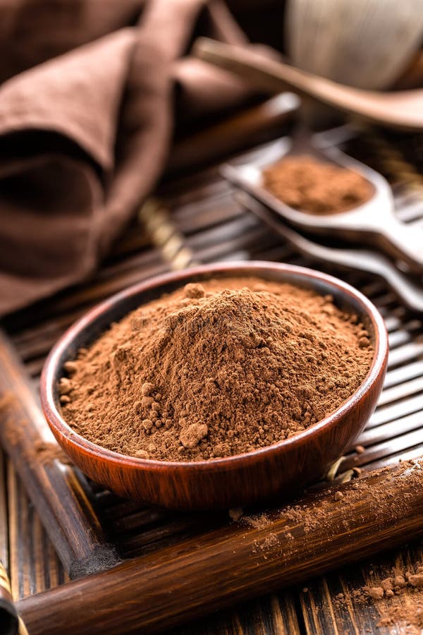 Cocoa powder stock photo. Image of pile, cocoa, chocolate - 49081758