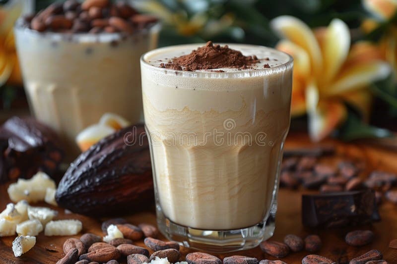 Cocoa Water is a New Trend among Alternative Drinks. Stock Image ...