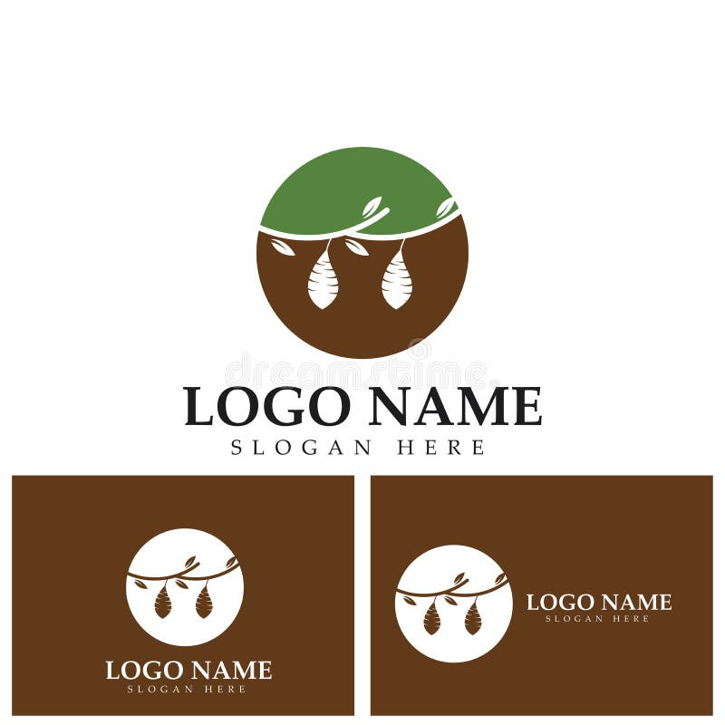 Cocogen-Logo-Vorlage Vektor-Symbol-Abbildung Design. Vektor Abbildung ...