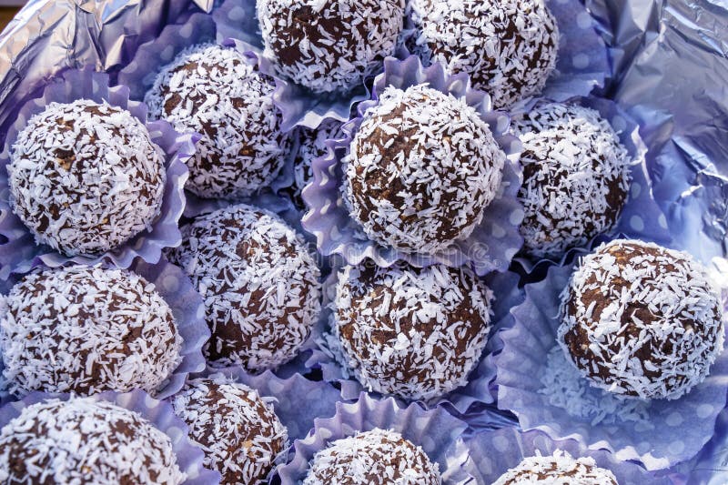 Coconut Cake Ball Decorated Paper Stock Photos - Free & Royalty-Free ...