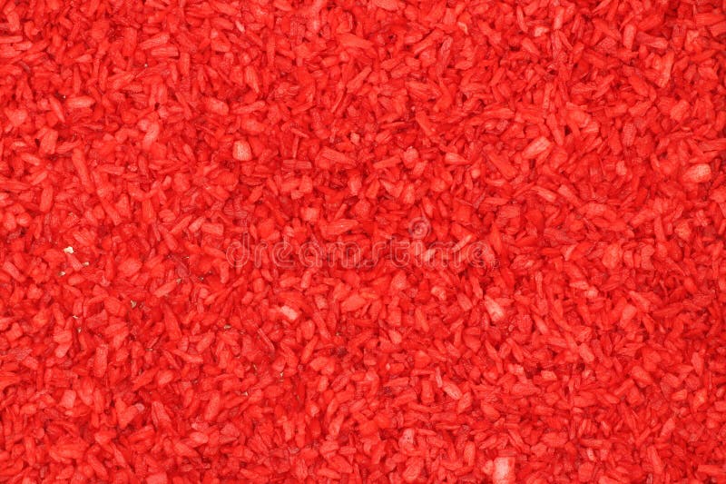 Coconut Chips Red Background Stock Photo - Image of cook, tasty: 58302330