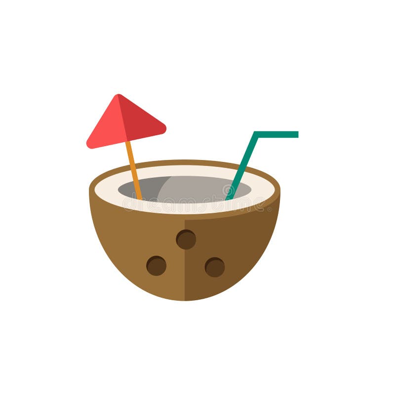 Coconut Icon from Fruits Collection. Simple Line Element Coconut Symbol ...
