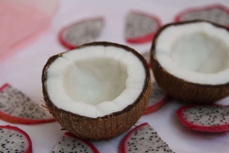 Coconut stock image. Image of white, background, fresh - 251547807
