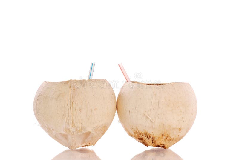 Coconut Cups stock image. Image of fruity, pure, cold - 20383671