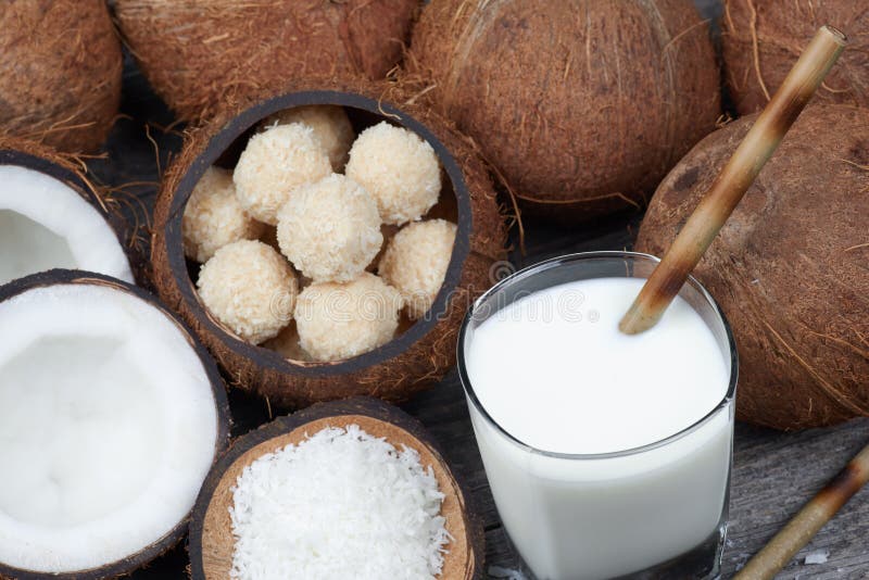 Coconut delights stock image. Image of flavor, natural - 88843995