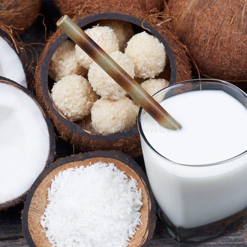 Coconut delights stock photo. Image of delicious, handmade - 89240094