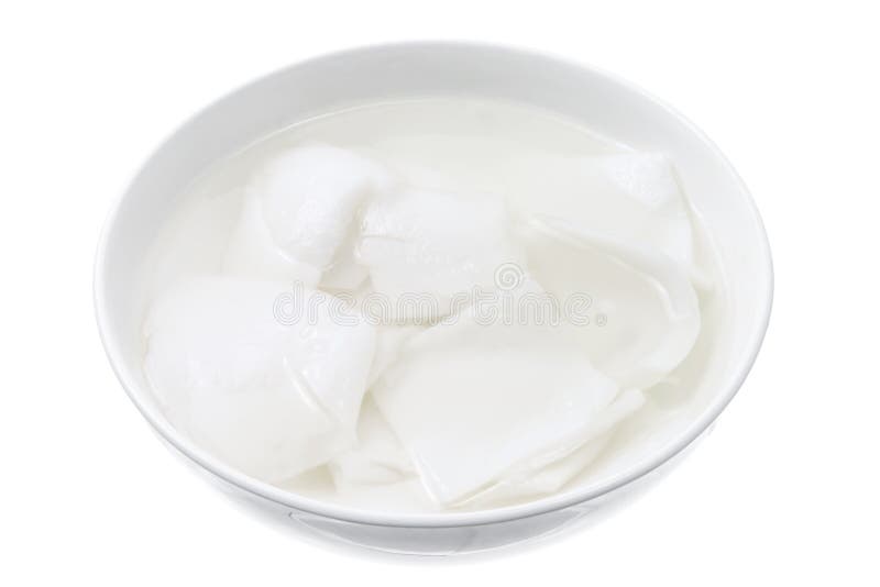 Coconut Flesh in Bowl stock photo. Image of nutrient - 22294652