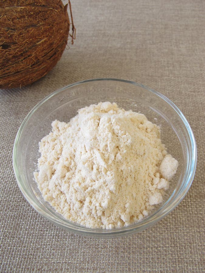 Coconut flour stock image. Image of healthy, food, coconut - 42163445