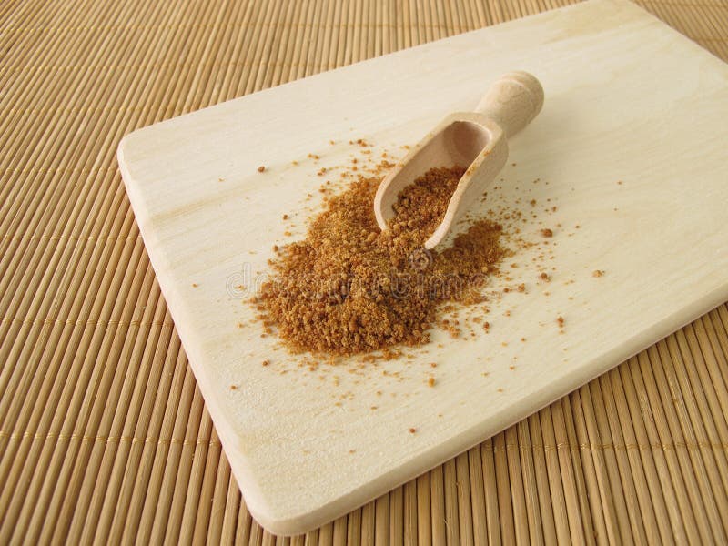 Coconut flower sugar stock image. Image of taste, butter - 28441801