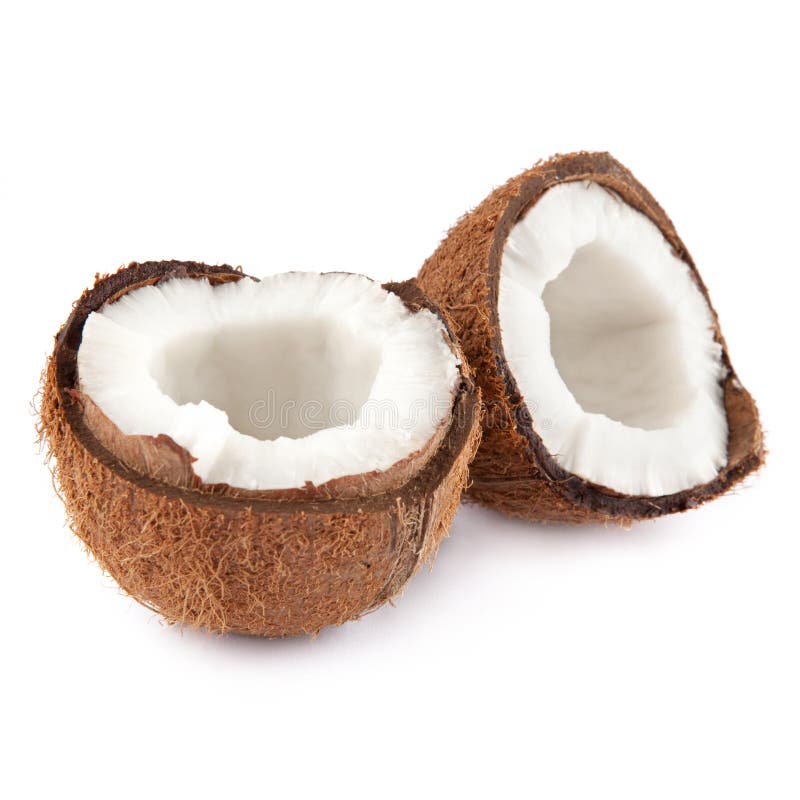 Coconut half stock photo. Image of coconut, details, exotic - 20312588
