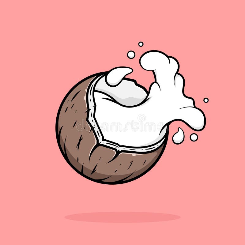 Coconut Falling Stock Illustrations – 244 Coconut Falling Stock ...