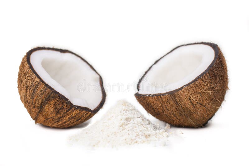 Coconut Half stock image. Image of white, hollow, healthy - 28121263