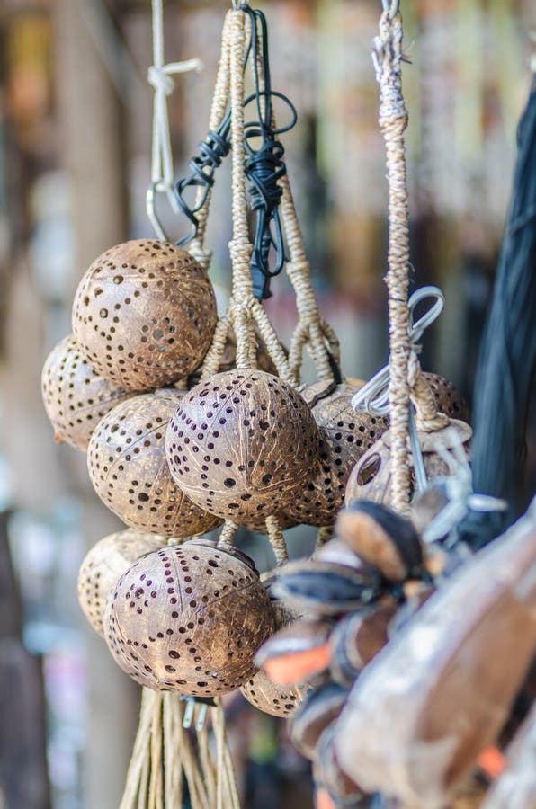 Coconut stock photo. Image of traditional, purse, carved - 32095602