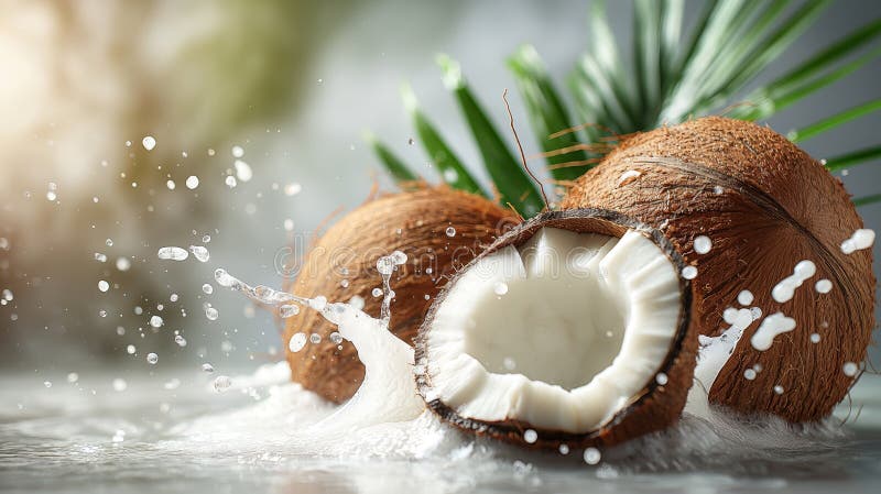 Exploding Coconut Stock Illustrations – 89 Exploding Coconut Stock ...