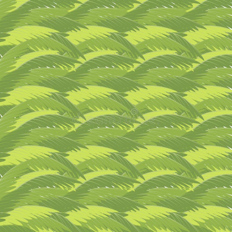 Coconut Leaf Background and Wallpaper Stock Vector - Illustration of ...