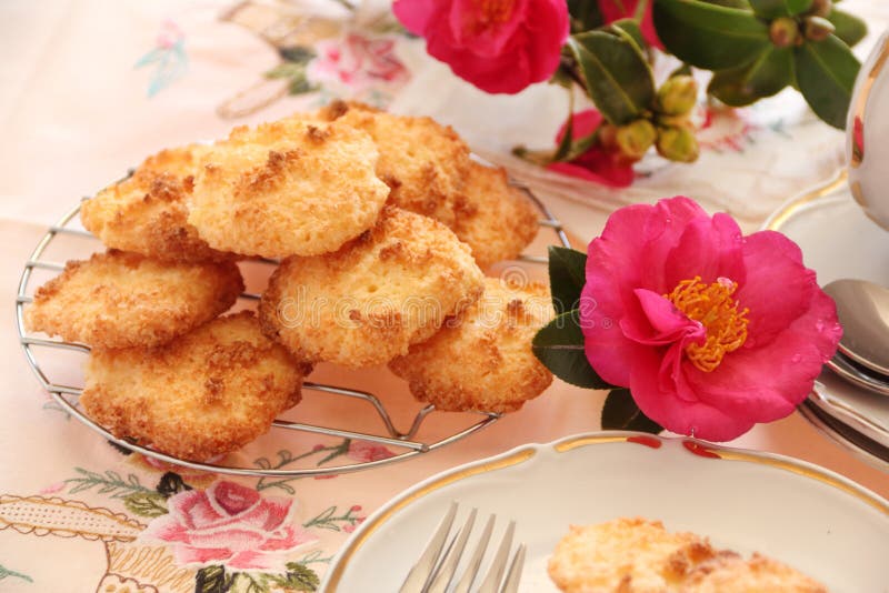 Delectable Coconut Macaroons Stock Photos - Free & Royalty-Free Stock ...