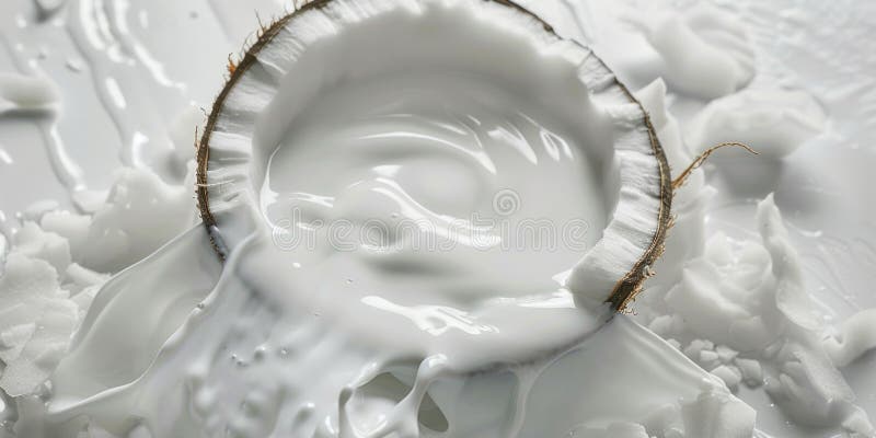 Coconut Milk Production stock photo. Image of dairy - 363775508