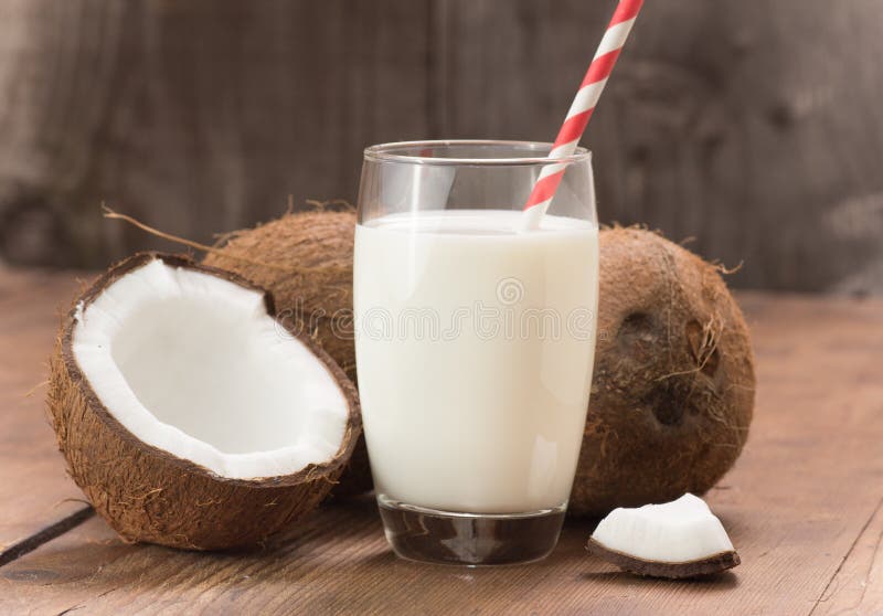 Coconut milk stock image. Image of liquid, palm, drink - 43433687