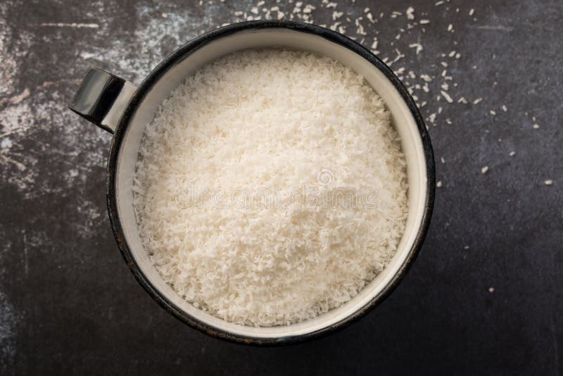 Coconut powder stock photo. Image of cuisine, fine, healthy - 94276978