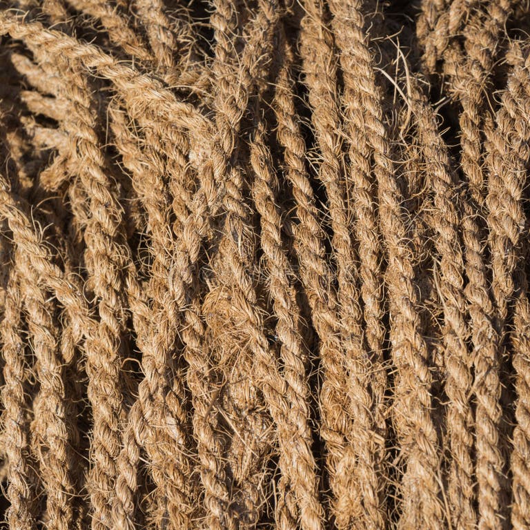 Coconut rope stock image. Image of abstract, coconut - 62892799