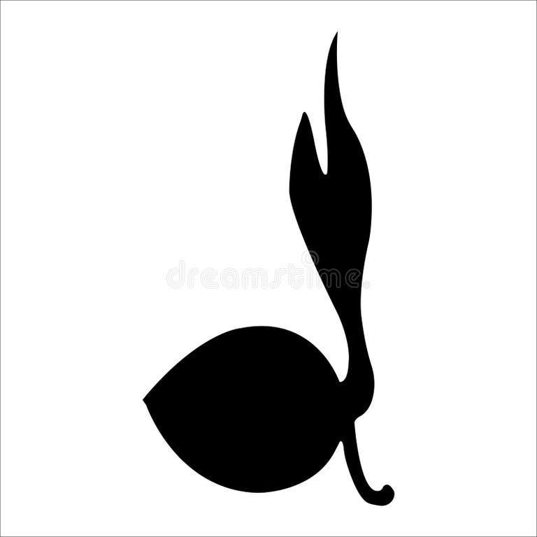 Coconut seeds icon stock vector. Illustration of fresh - 311414345