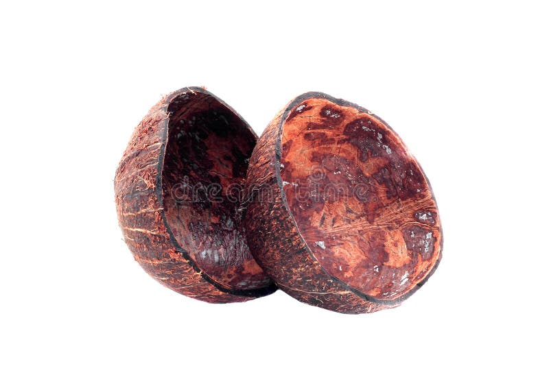 Coconut shell stock image. Image of hard, healthy, fibrous - 33973667