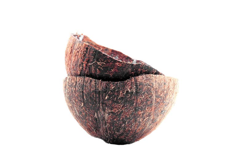Coconut shell stock image. Image of hard, healthy, fibrous - 33973667