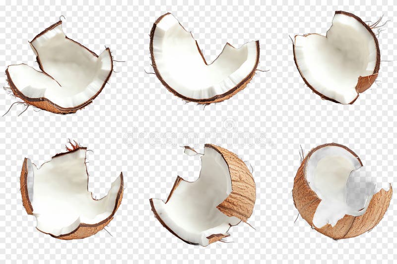 Coconut shells stock image. Illustration of refreshing - 341489531
