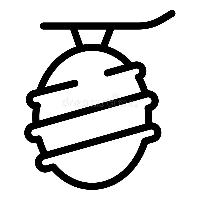Cocoon Evolution Icon Outline Vector. Insect Metamorphosis Stock Vector ...