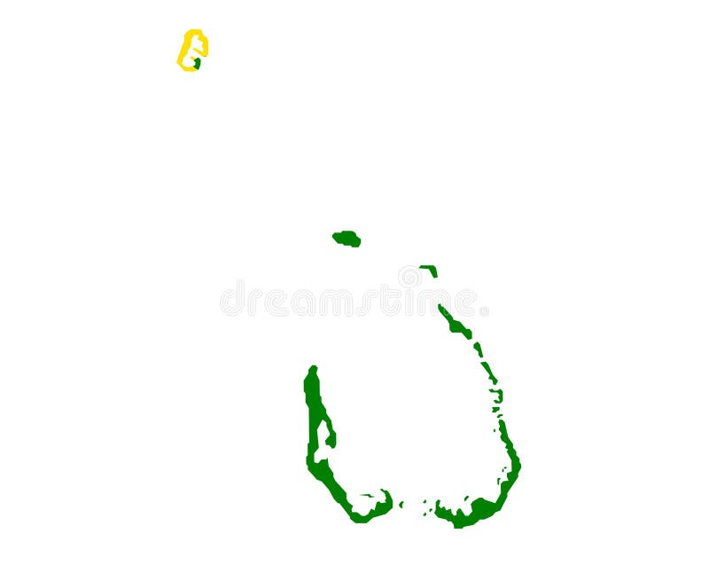 Cocos Islands Flag National Oceania Emblem Map Icon Vector Stock ...