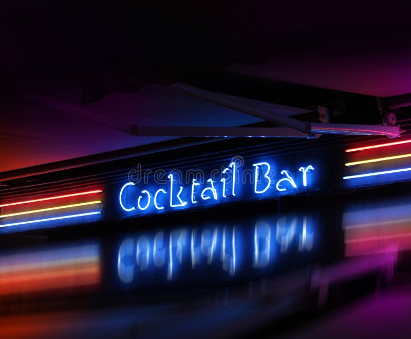 Red neon bar sign stock photo. Image of horizontal, place - 349942