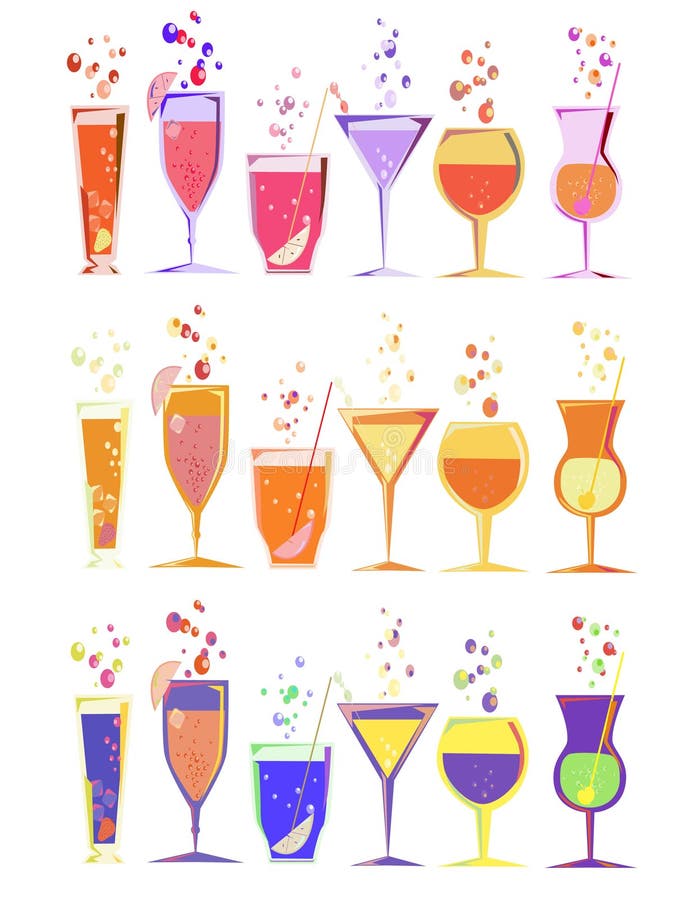 Coctails Icon Stock Illustrations – 222 Coctails Icon Stock ...