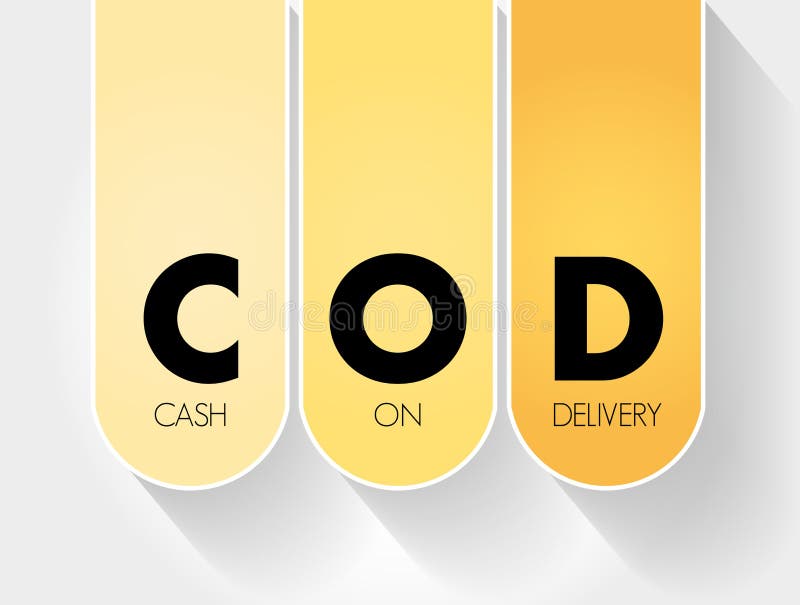 COD - Cash on Delivery Acronym, Business Concept Background Stock ...